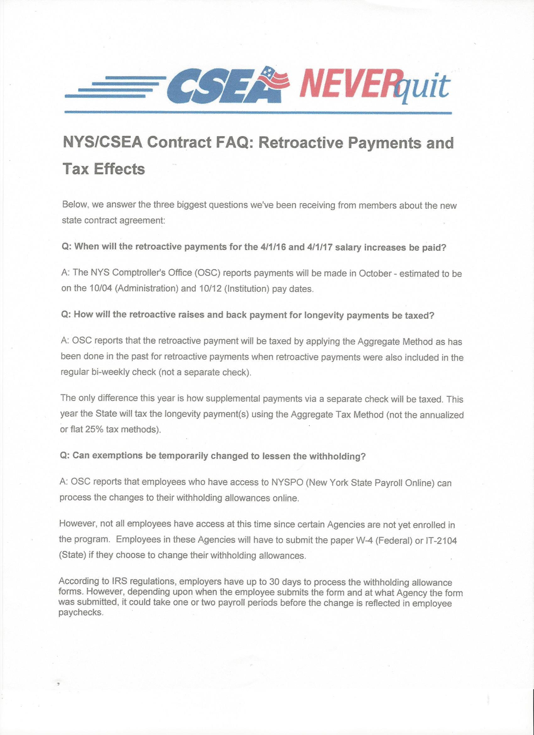 CSEA Local 403 – Buffalo, New York